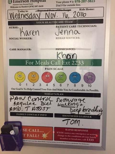 Plan Do Check Act in the Hospital Room – Tom Richert